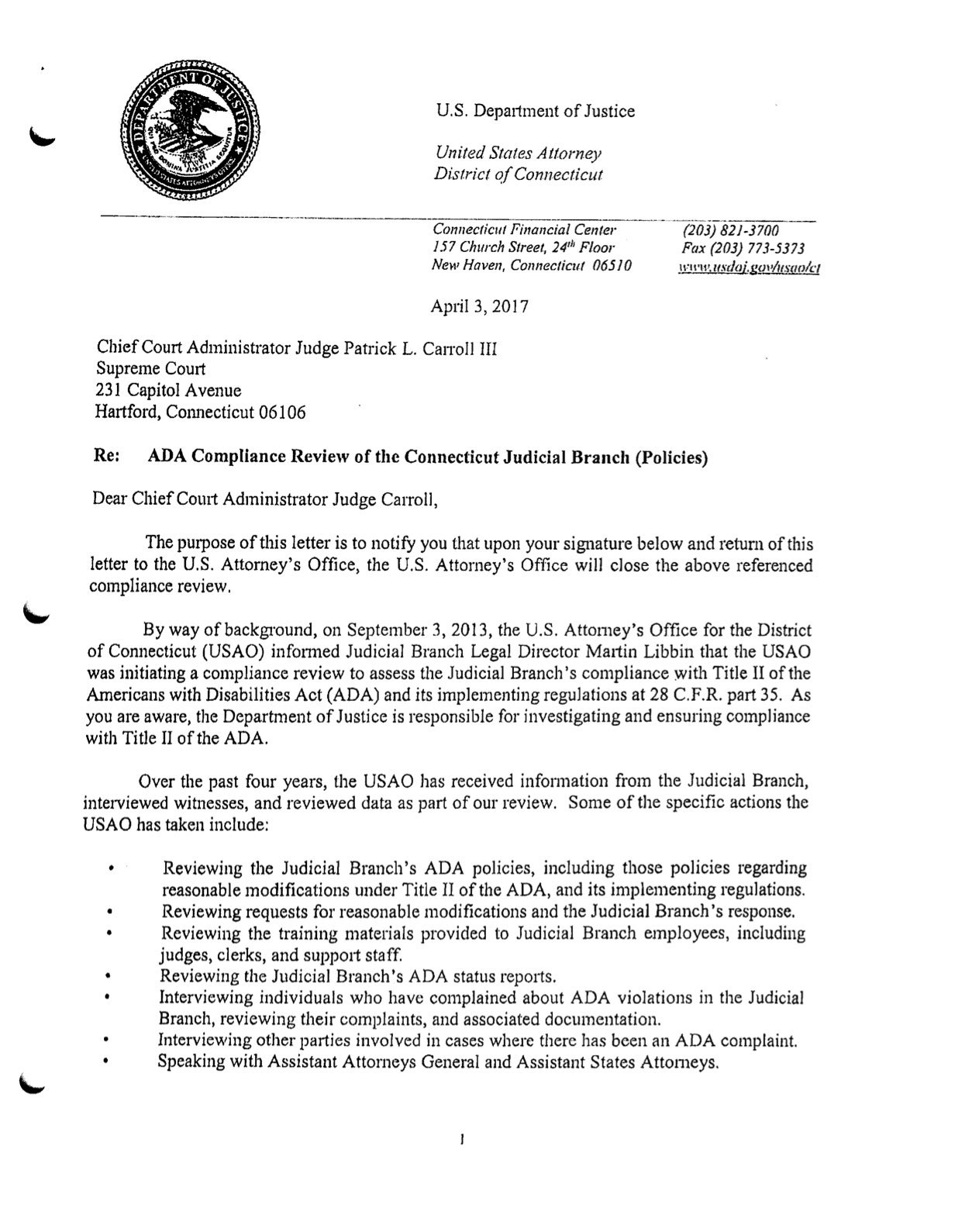 Divorce in Connecticut: CORRUPTION