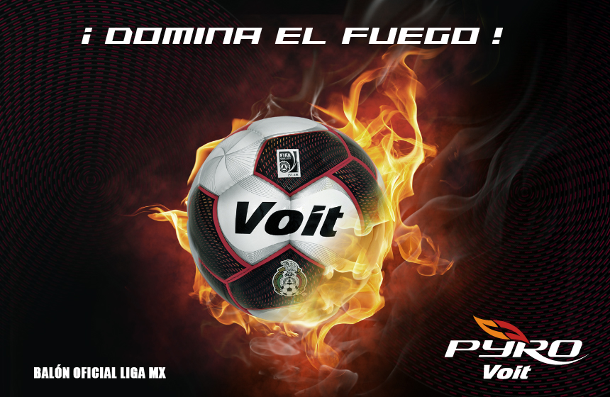 Team sport market: Pyro VOIT , balón oficial de la Liga MX