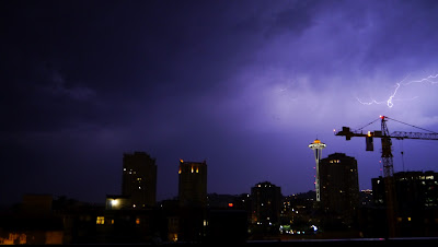 Seattle Lightning Storm