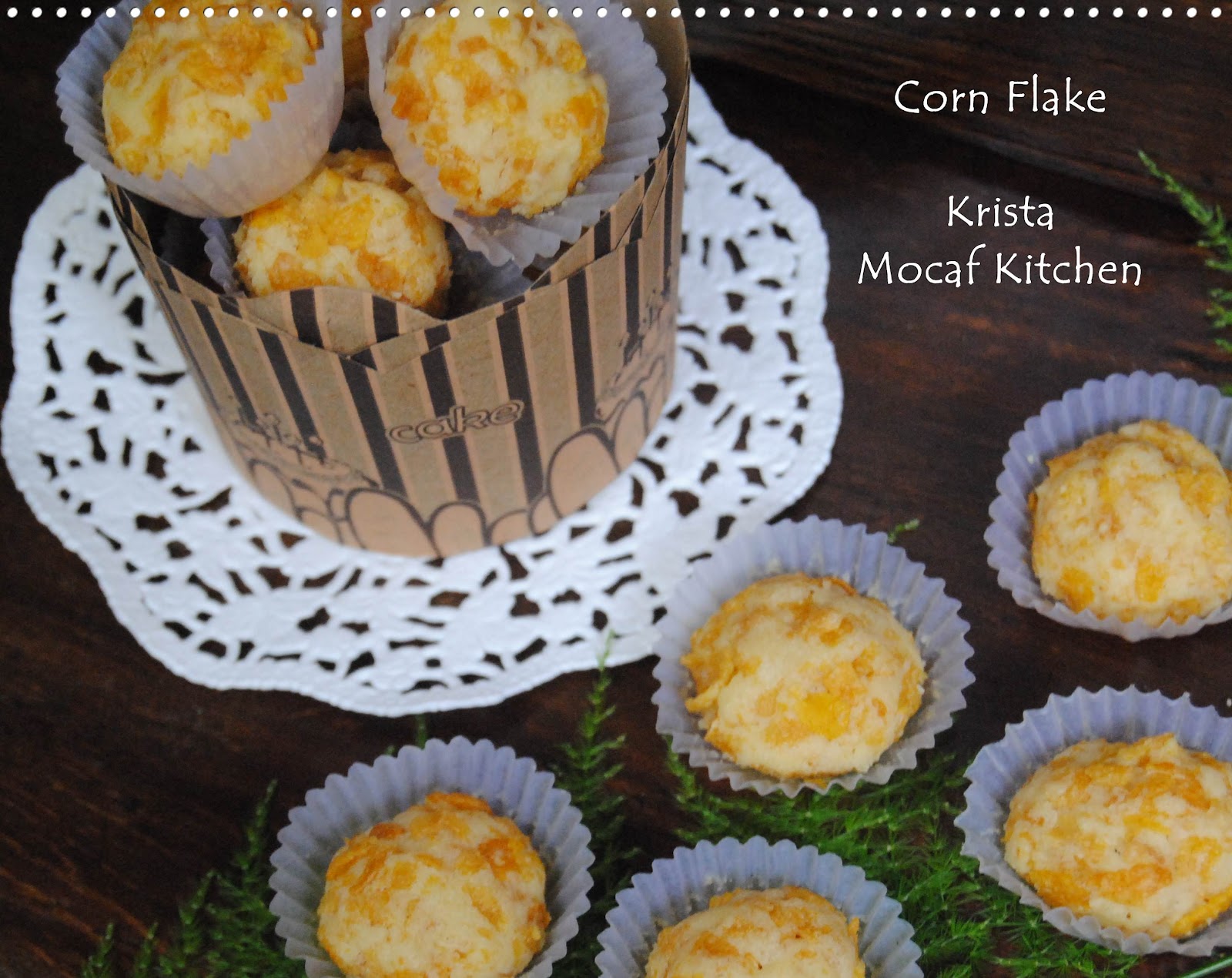 KRISTA MOCAF KITCHEN: Mocaf Corn Flakes Cookies