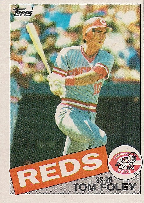 1985 Topps: #107 - Tom Foley