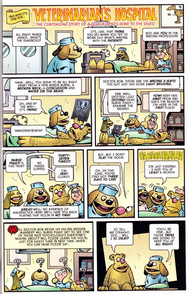 Four Realities: THE MUPPET SHOW COMIC BOOK by Langridge