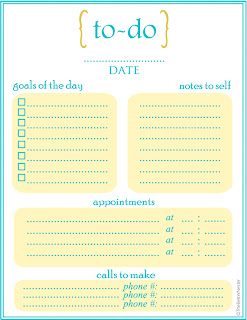 The Better Nester: Free Printable To-Do List