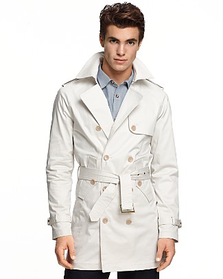 Elvis Hoffner: Trench-coat Masculino