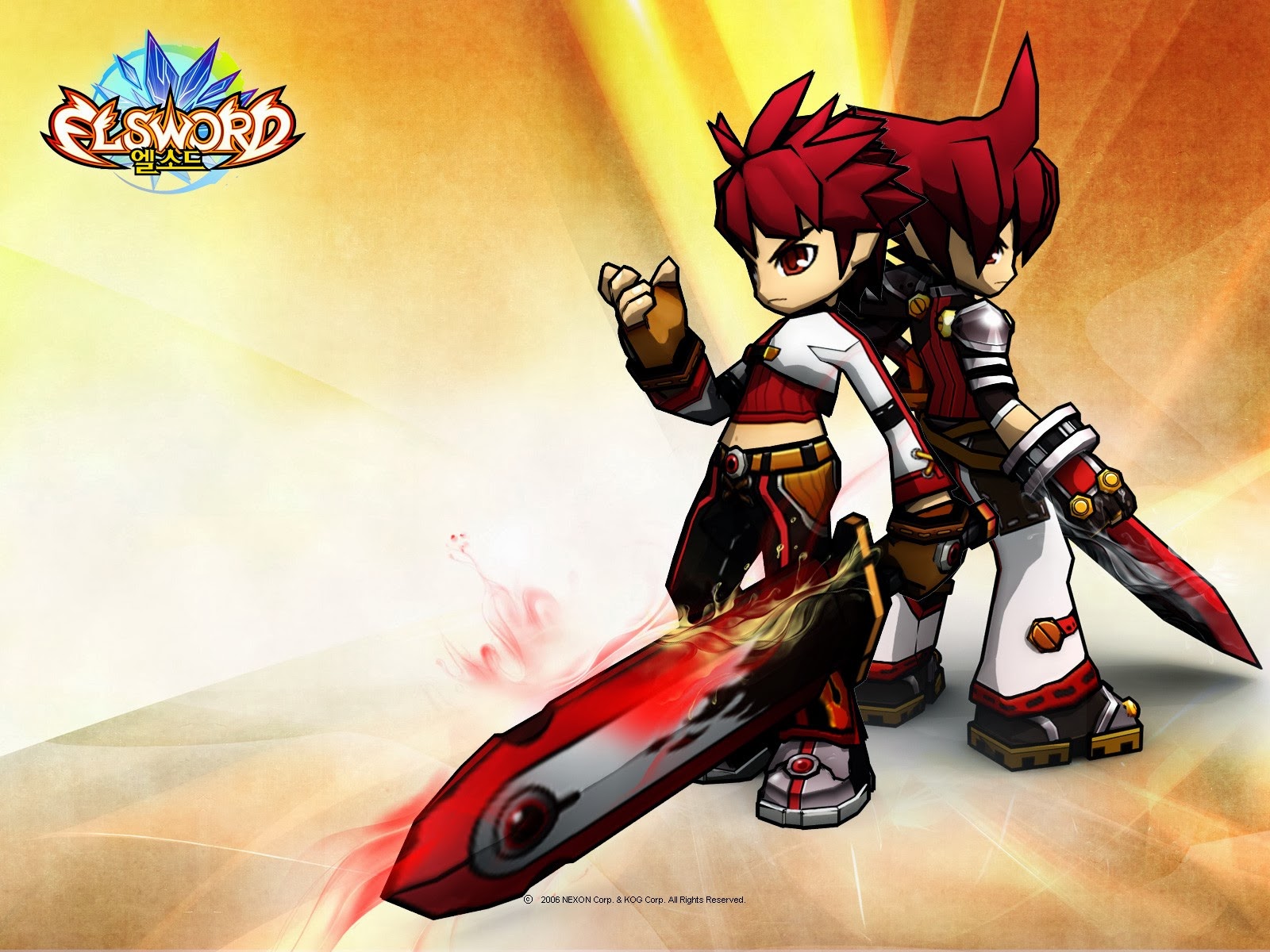 KamiNoBeniMizu Online Games: Elsword Elsword Wallpapers