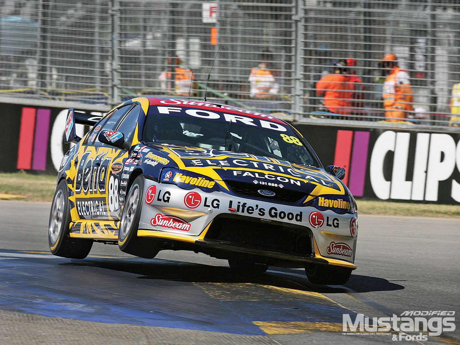 Fast is fast...: Australian V8 super car.