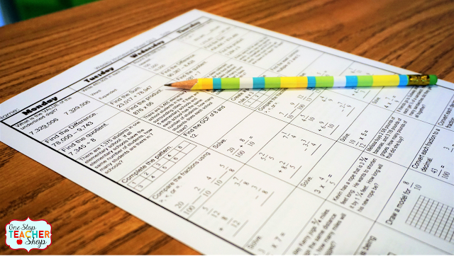 The Benefits of Daily Math Review in the Classroom | Upper Elementary ...