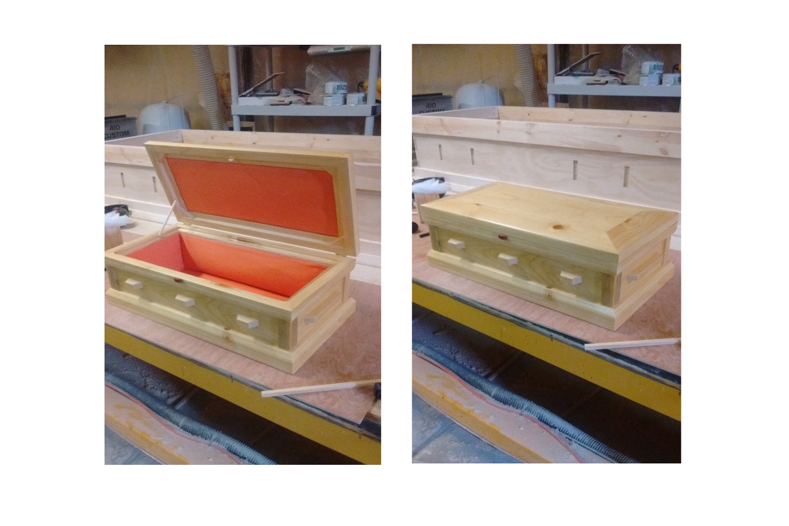 Affordable Handmade Pine Caskets