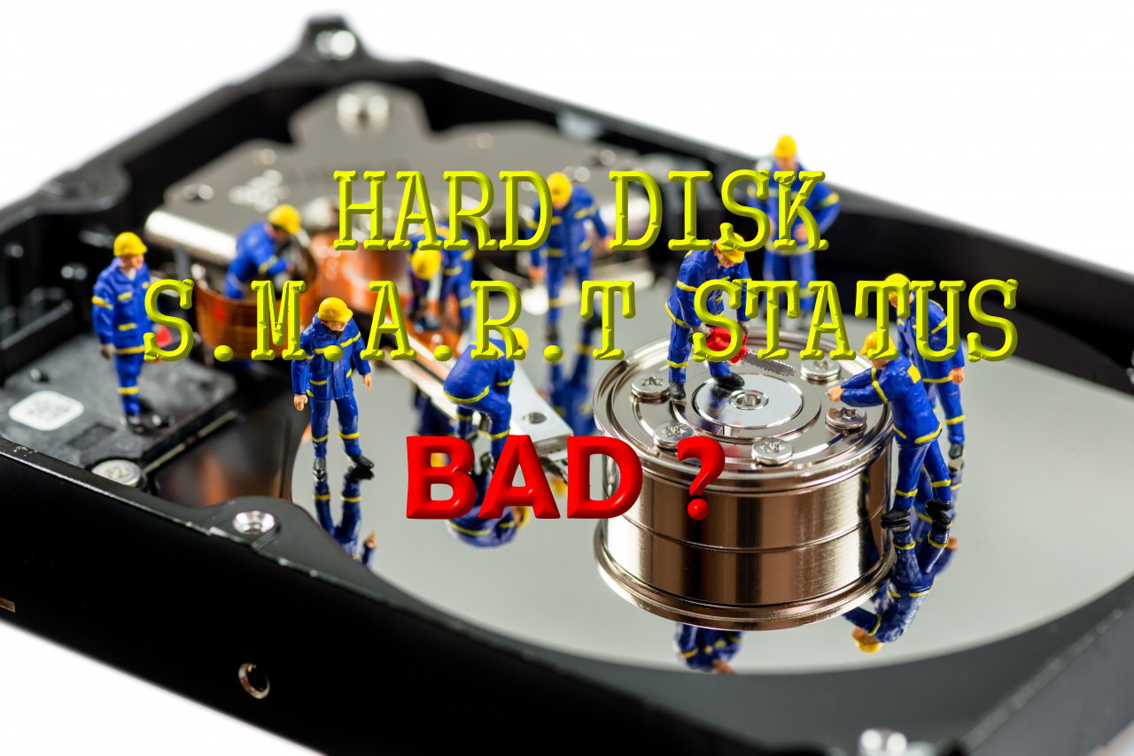Cara Menangani Pesan Error Hard Disk: S.M.A.R.T Status BAD, Backup and ...