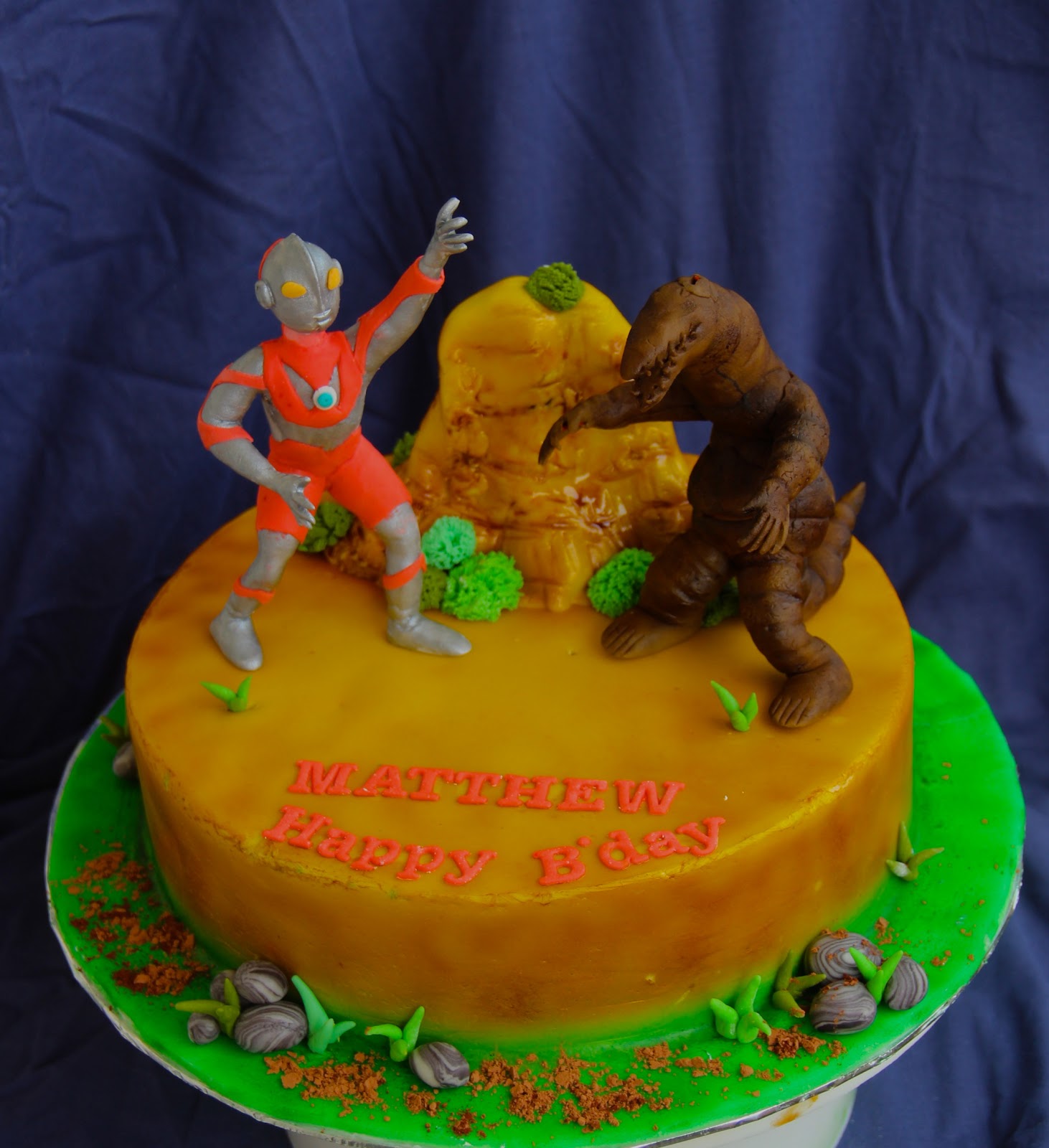 Ema's Creation: Ultraman Cake