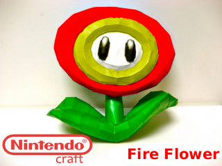 Nintendo Craft: Fire Flower