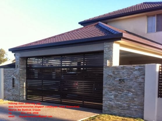 Design Idea Garaj | Bayani Home Renovation