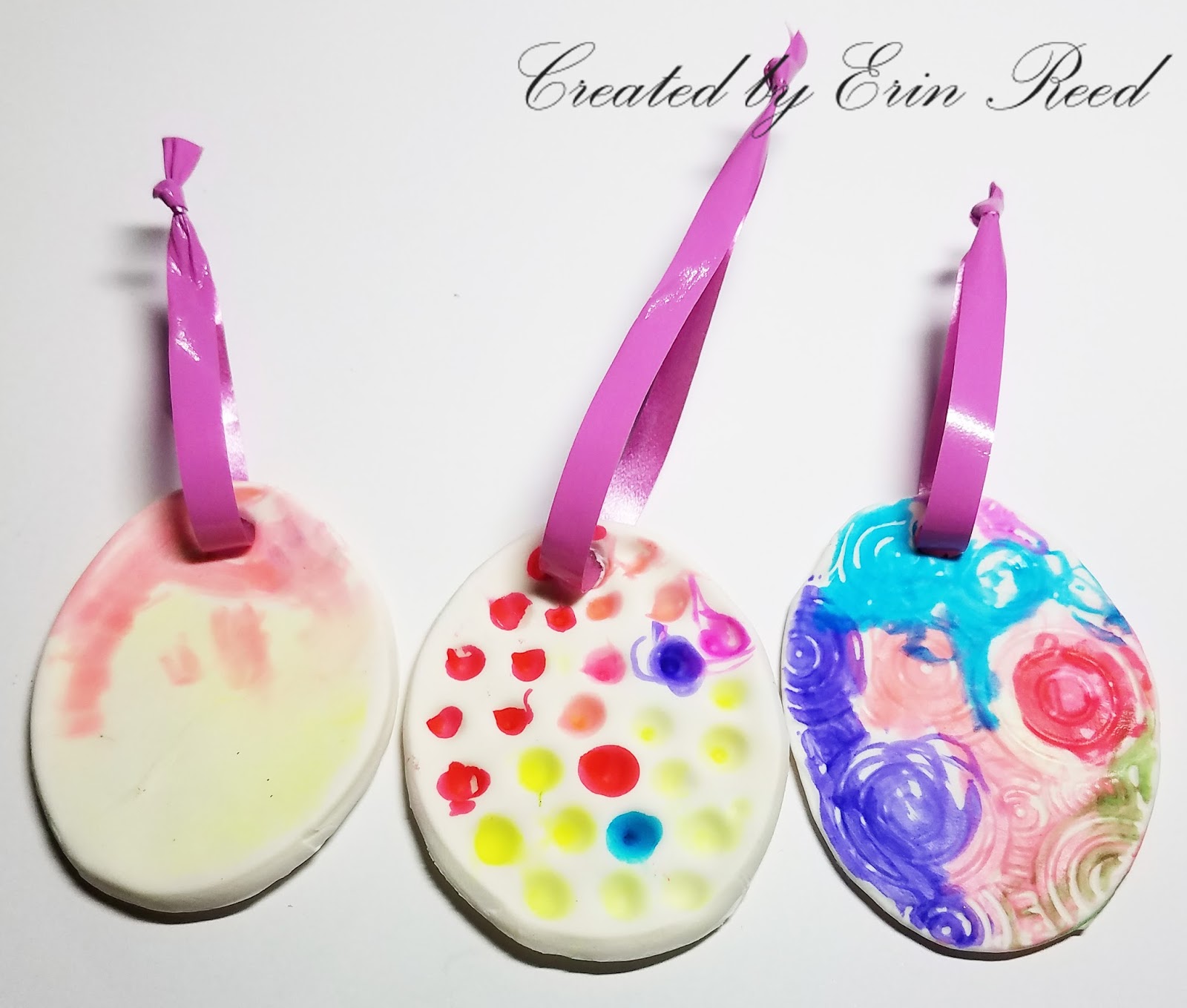 Erin Reed Makes: Clay Easter Egg Coloring Kids Craft