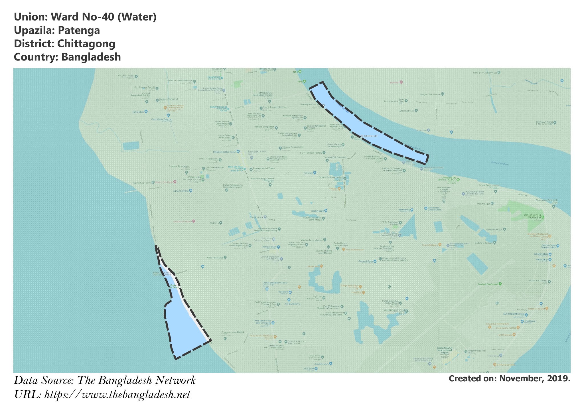 Ward No-40, Patenga, Chittagong