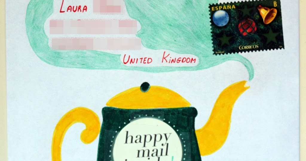 Mail Adventures: Happy Mail inside This Teapot