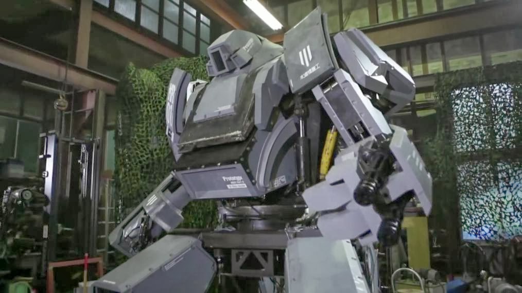 Live Action Patlabor Ganhou Fotos E Vídeo Do Robô Kuratas Kozure San