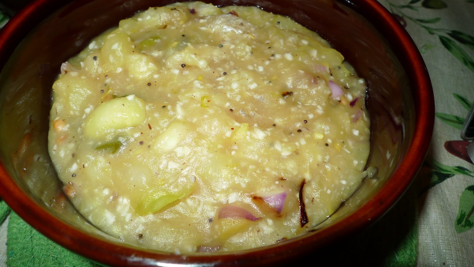 my kitchen: KAPPA AND ULLI CHAMMANTHI