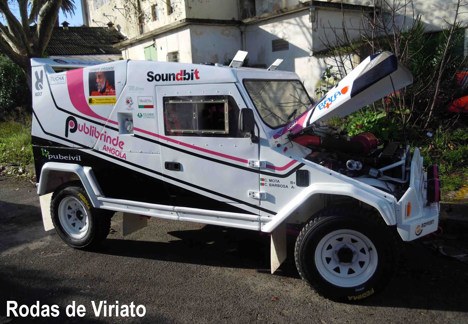 Jipe UMM Proto PRV V6 - Africa Eco Race 2013 (1/3)