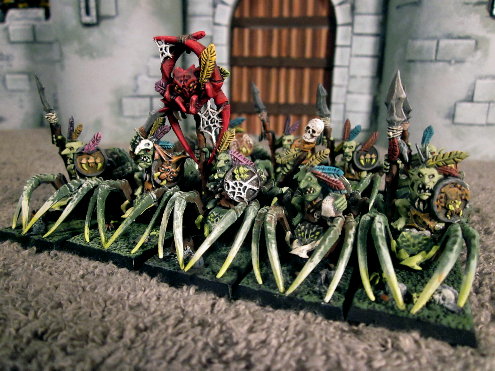 Battleground Hobbies: Warhammer Goblin Spider Riders How to for your ...