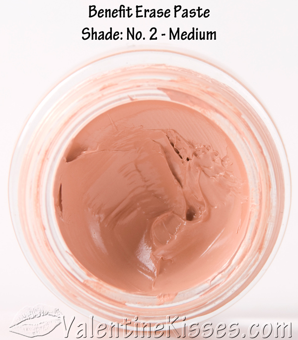 Valentine Kisses: Benefit Erase Paste in No. 2 Medium - before & after ...