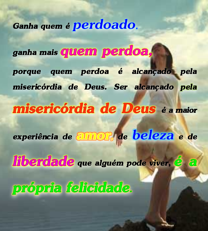 SOMOS DO BEM: Perdoar faz bem