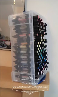 A Bit of Crafty Genius: A Really Useful way to store you Promarkers