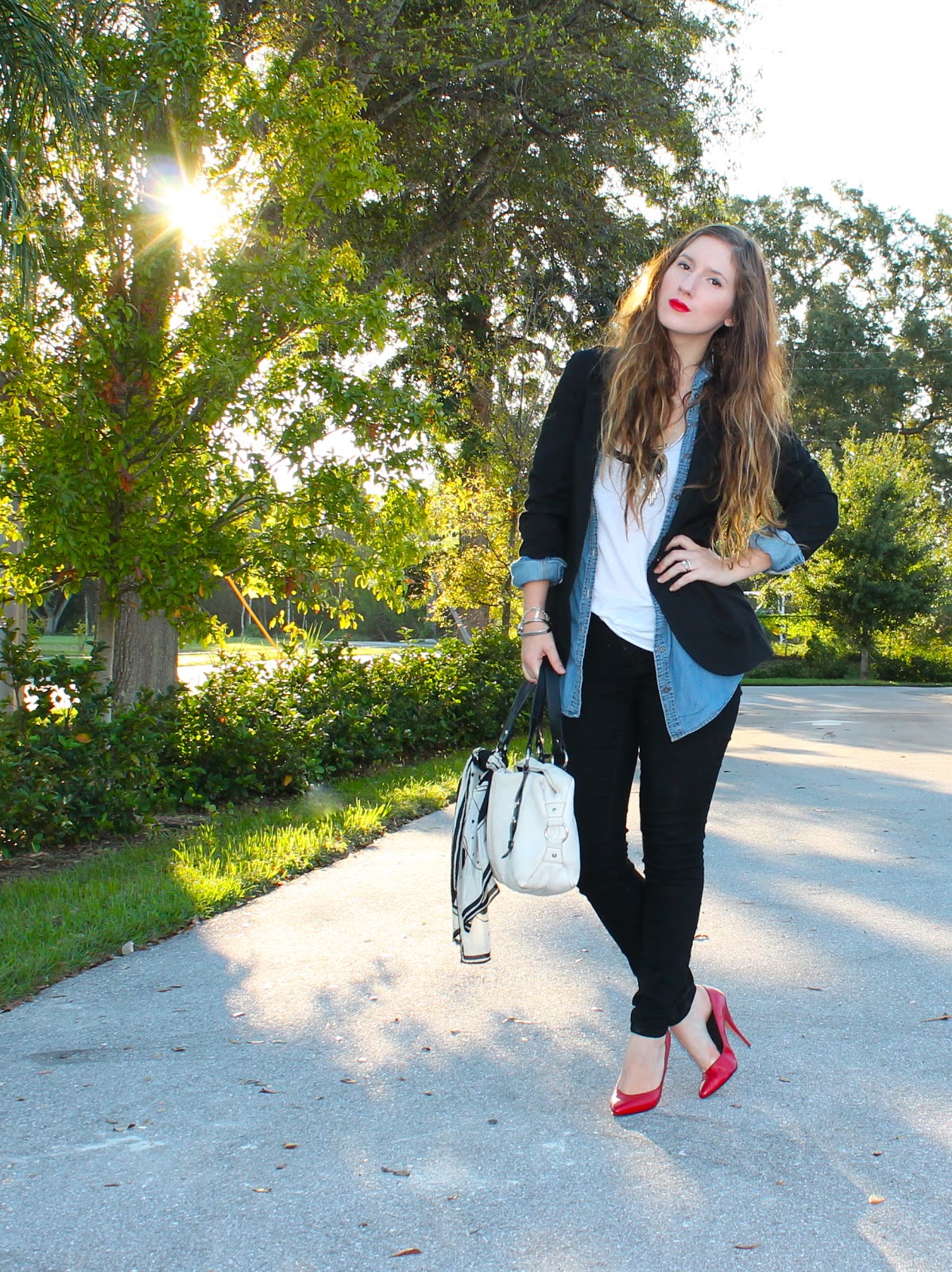 5 Ways To Wear Red - TfDiaries