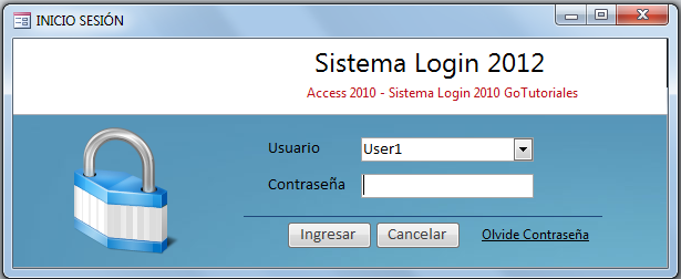 Sistema Login Access 2010/2007 | Tutoriales Online