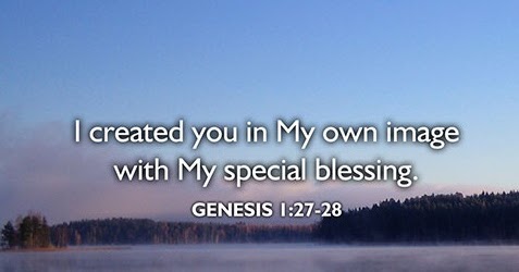 IMMANUEL GOD WITH US: I created you in My own image with My special ...