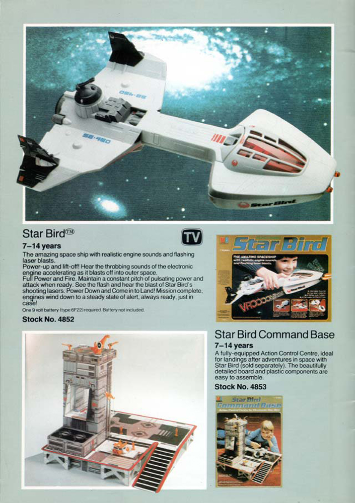 The Dork Review: Rob's Room: Star Bird by Milton Bradley