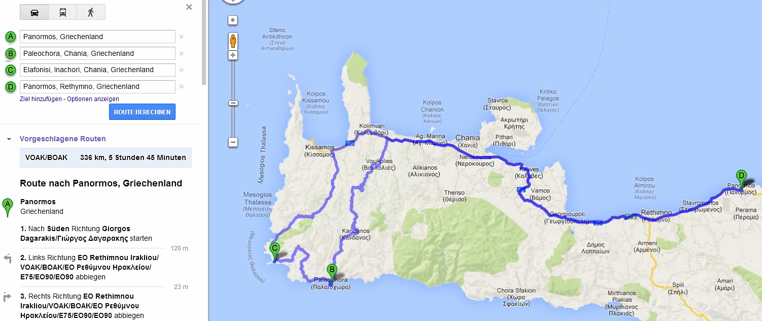 Alëna's travel blog: Greece (Day 5-6): Panormos, Paleochora & Elafonisi