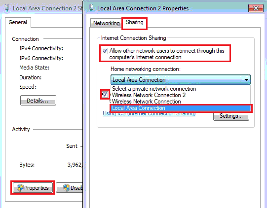 Cara Sharing Internet Modem atau Wifi Menggunakan Kabel LAN - komputerpedia
