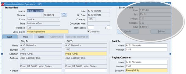 ORACLE MASTERMINDS: Create AR Transaction/Invoice adjustment(API)