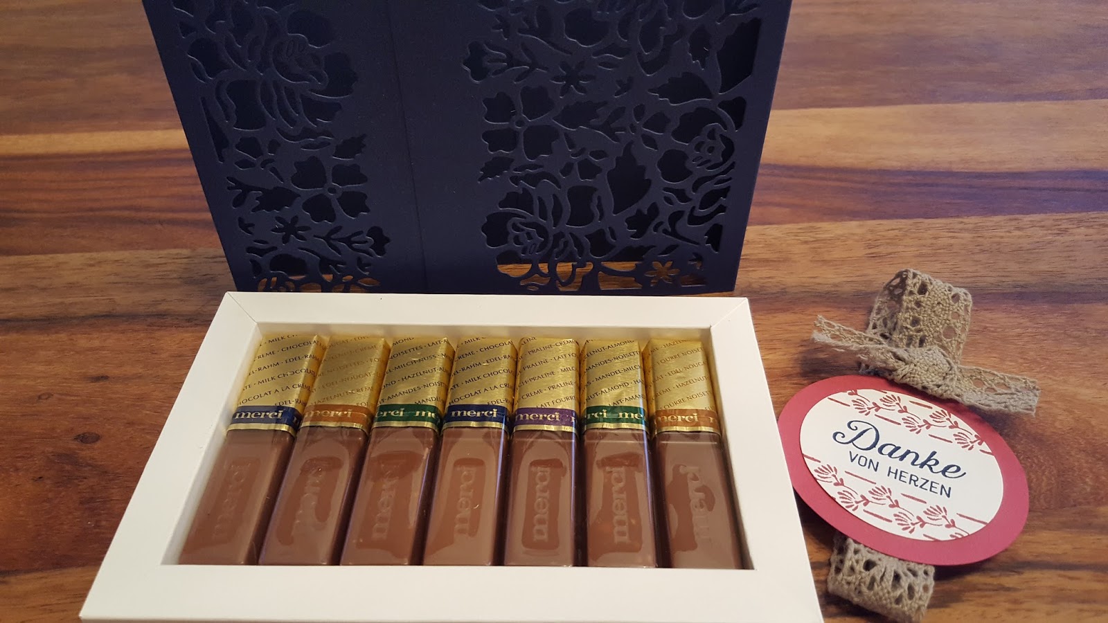 Stempelkeller: Merci Verpackung - ein besonderes Dankeschön