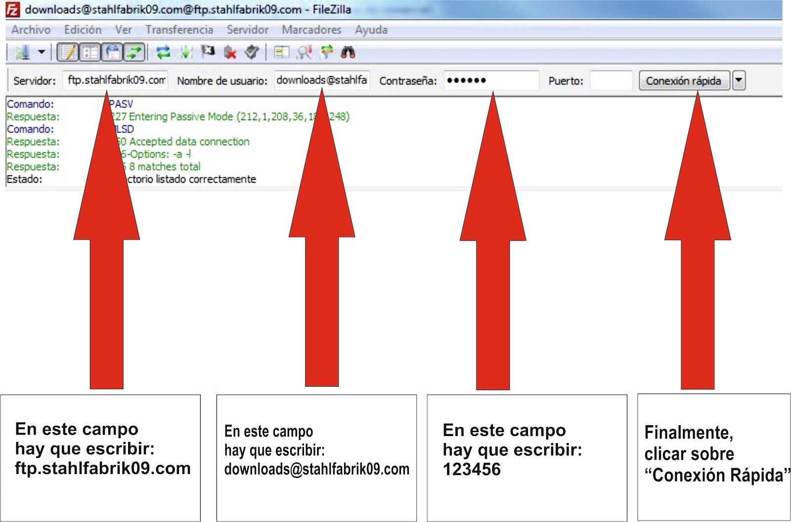 ELECTRONIC ORGY: TUTORIAL SOBRE EL USO DEL FTP CON FILEZILLA