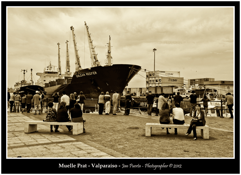 Imagenes y palabras by Jan Puerta: Muelle Prat - Valparaíso