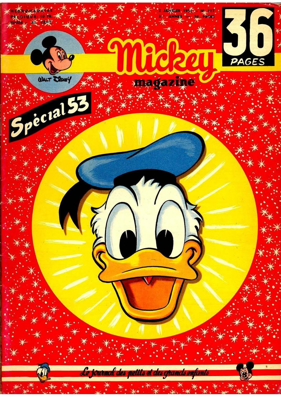 Le journal de Mickey: Mickey magazine 117