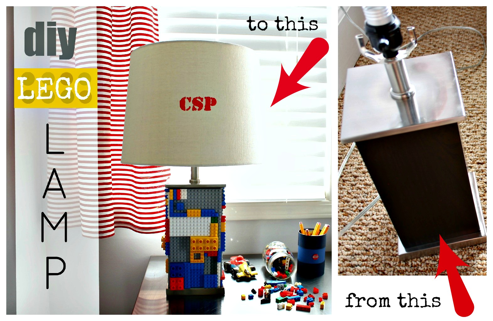 Lego Lamp - Infarrantly Creative