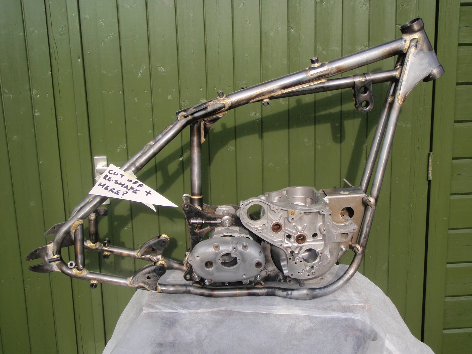 Red Devil Motors: BSA A7 Daytona replica