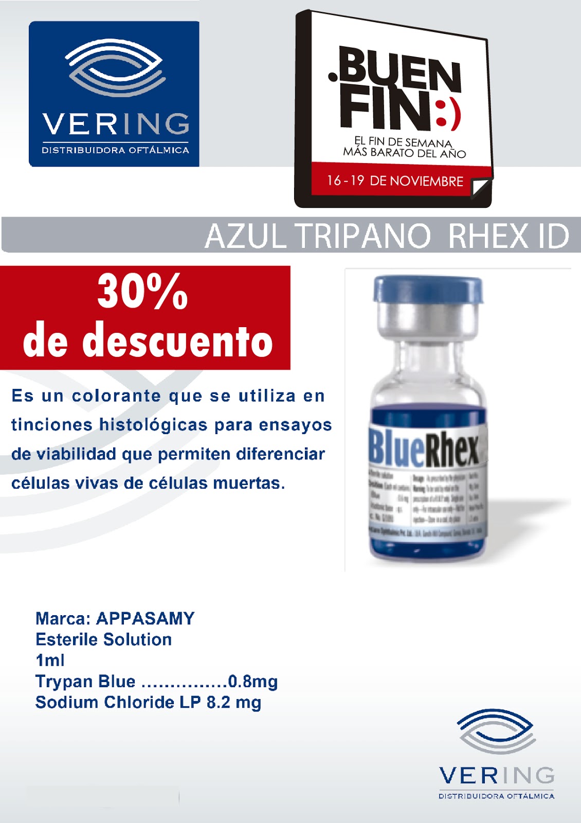 DISTRIBUIDORA OFTÁLMICA VERING : EL BUEN FIN DE VERING:)