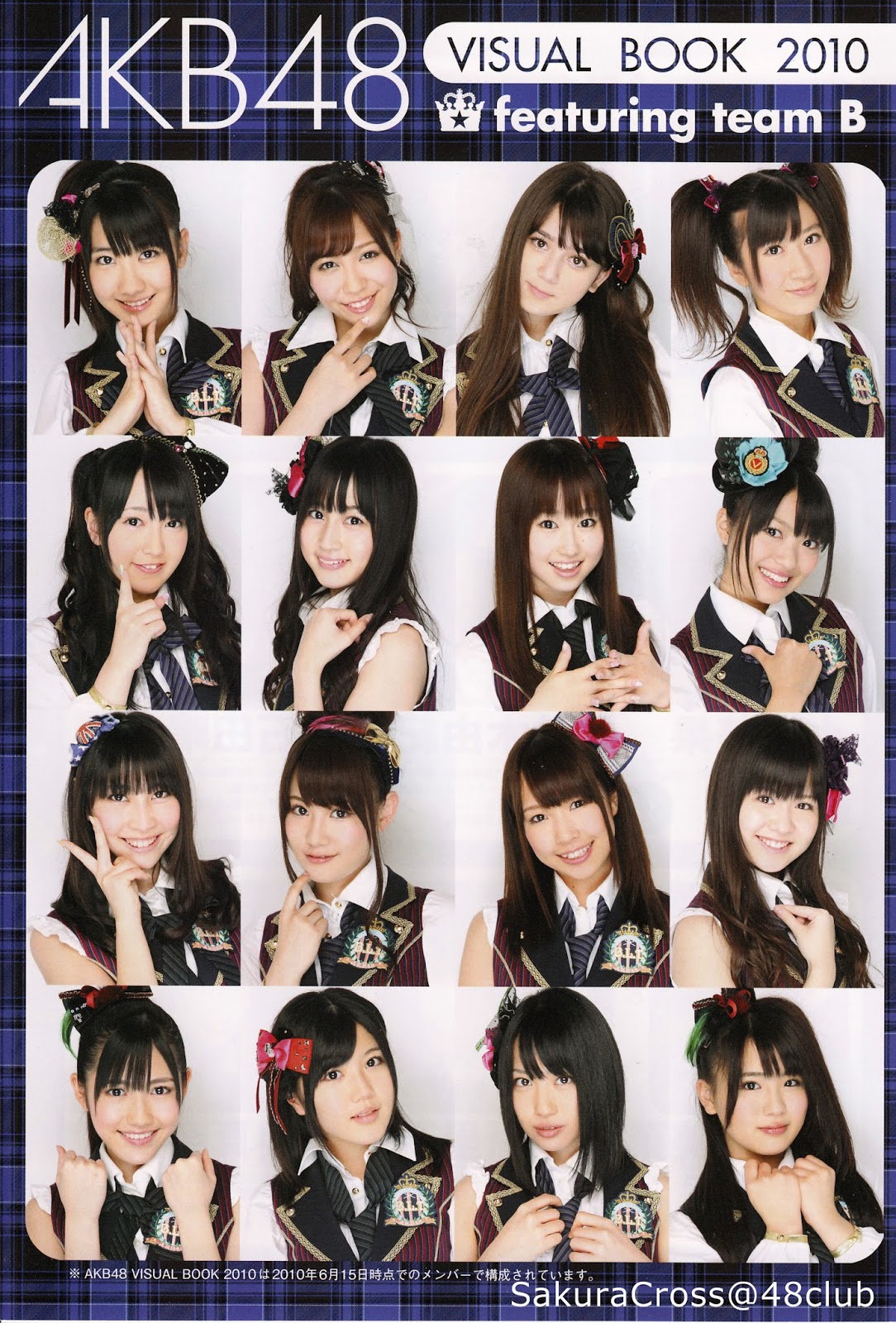[AKB48] 'VISUAL BOOK 2010' Todos los teams | Idols Love
