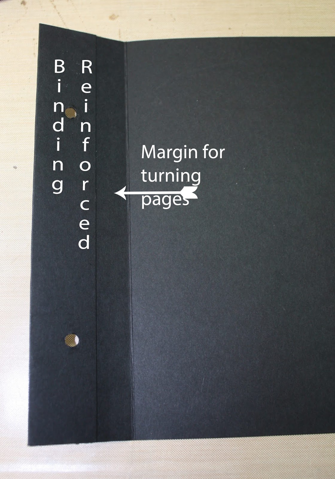Mini Album Makers Challenge: Reinforced Ring Binding Tutorial by Nancy ...