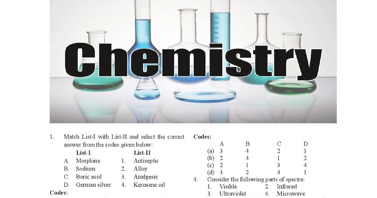KNOWLEDGE FOR ALL: MCQs 100 QUESTIONS OF CHEMISTRY WITH EXPLANATIONS ...