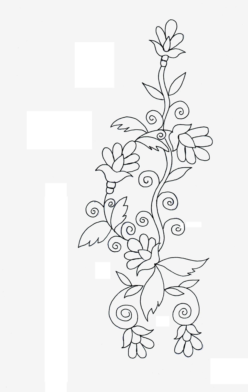 EmbDesignTube: Creative Embroidery Sketches Designs by Sarika