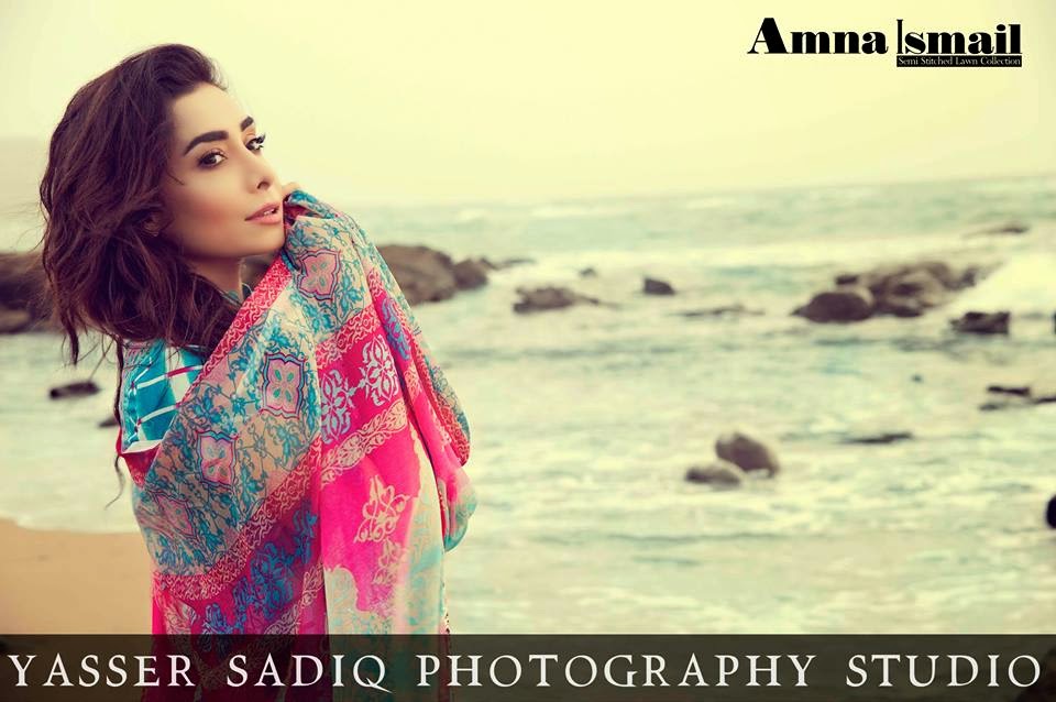 Amna Ismail Semi Stitched Lawn Collection 2014 Vol-2 | Amna Ismail ...