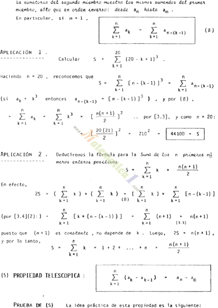SUMATORIAS EJERCICIOS RESUELTOS , DEMOSTRACIONES PDF