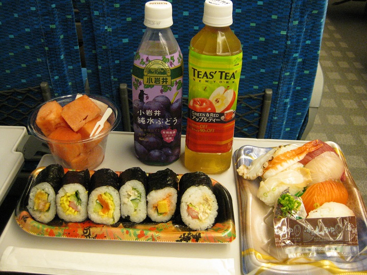 On food and travel: Japan train food - Shinkansen eats