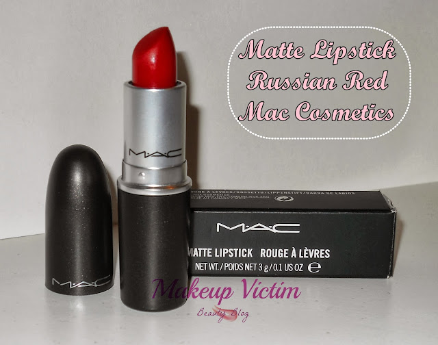 Review | Matte Lipstick "Russian Red" Mac Cosmetics ~ Makeup Victim