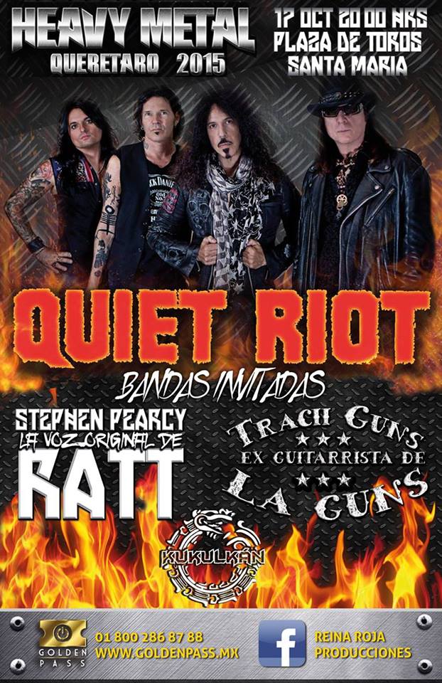 QUIET RIOT en Querétaro - DTM Querétaro