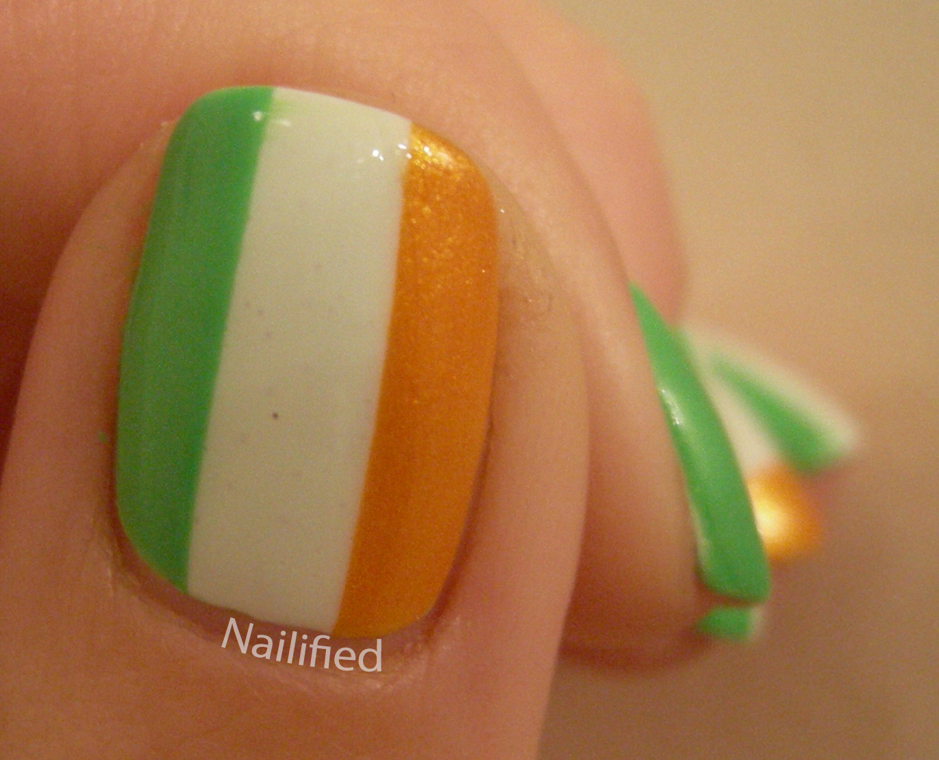 Nailified: Take Two Day 2: Flag Nails